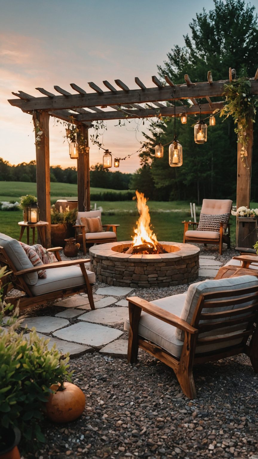 20+ Simple Backyard Fire Pit Ideas for Cozy Gathering Spots - Grow Your ...