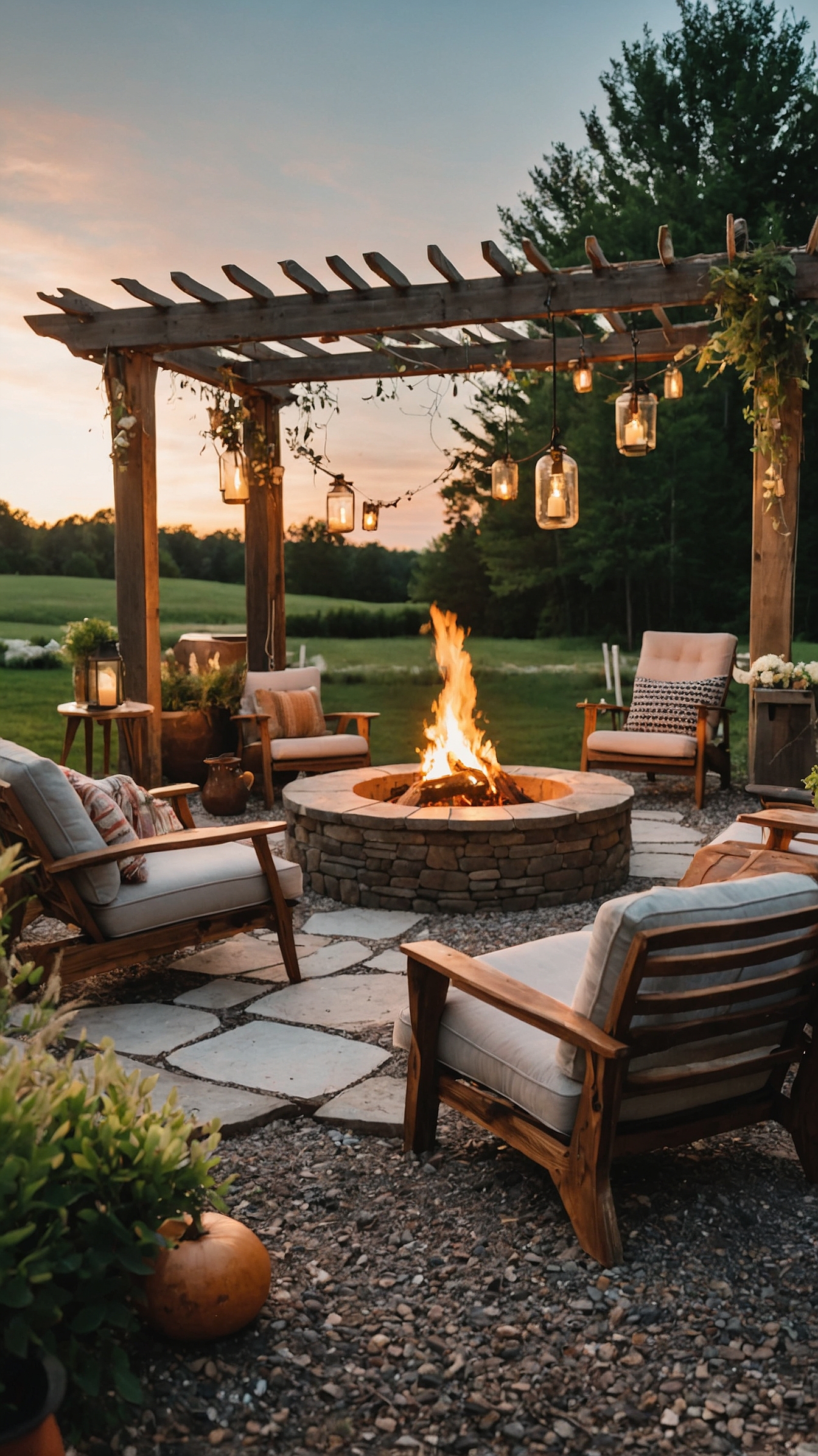 20+ Simple Backyard Fire Pit Ideas for Cozy Gathering Spots - Grow Your ...