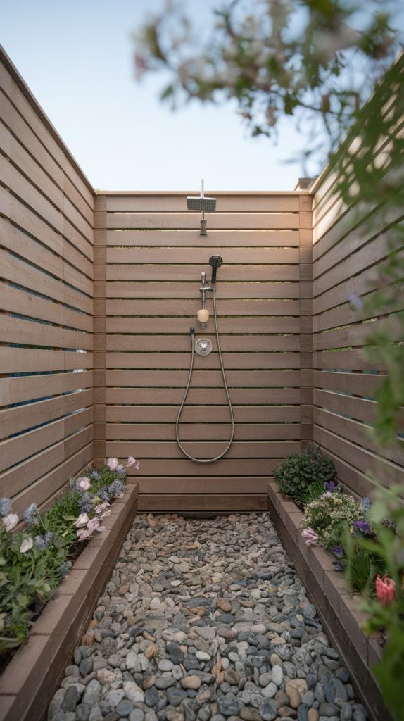 34+ Outdoor Shower Ideas for Your Backyard Oasis - Grow Your Yard
