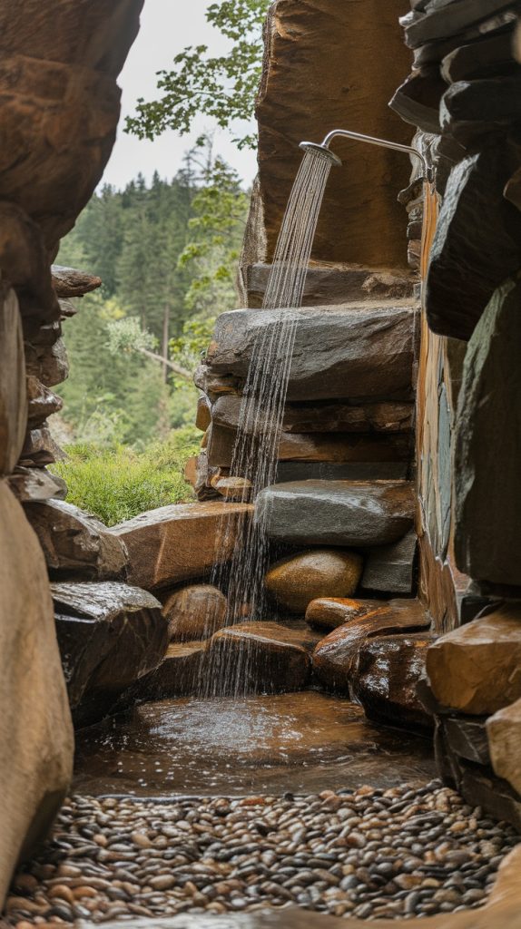 34+ Outdoor Shower Ideas for Your Backyard Oasis - Grow Your Yard