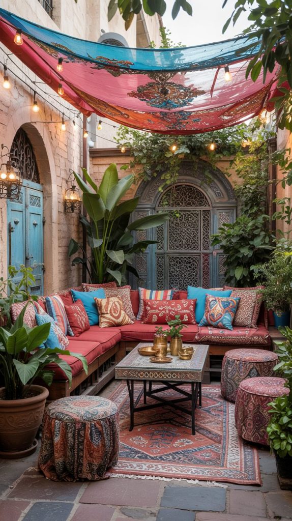 31+ Boho Patio Ideas For Your Cozy Retreat! - Grow Your Yard