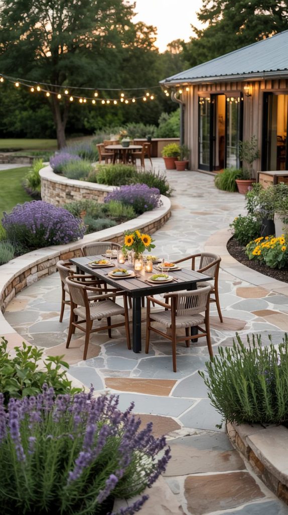 37+ Stone Patio Ideas To Upgrade Your Yard - Grow Your Yard