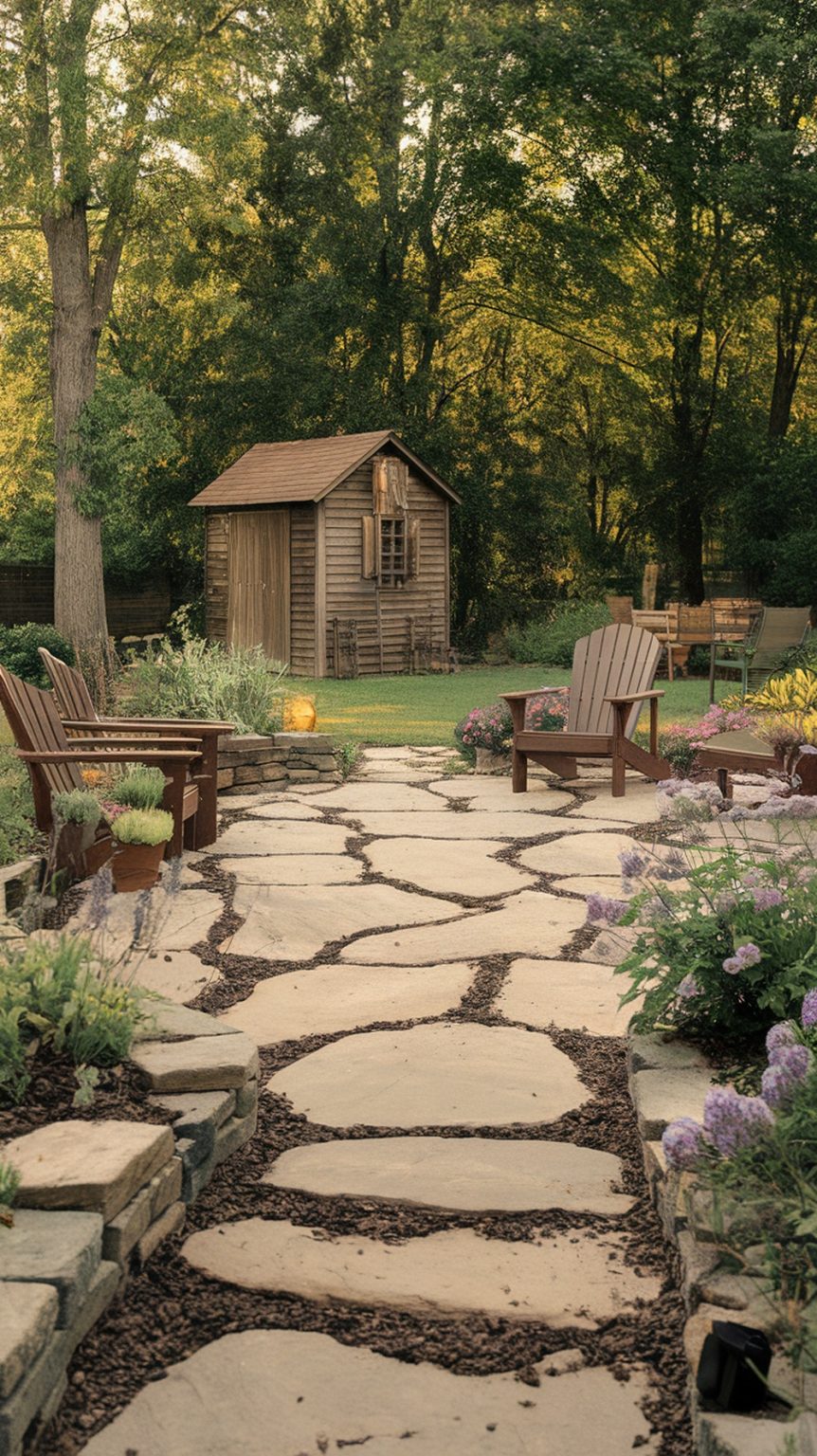 37+ Stone Patio Ideas To Upgrade Your Yard - Grow Your Yard