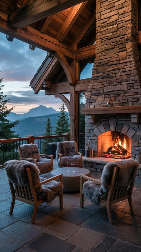 43+ Cozy Outdoor Fireplace Ideas For Your Yard! - Grow Your Yard