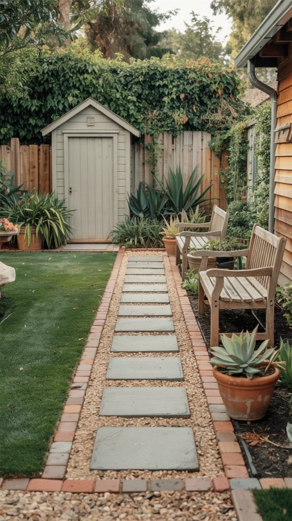 45+ Stunning Garden Walkway Ideas You Can Easily Copy! - Grow Your Yard