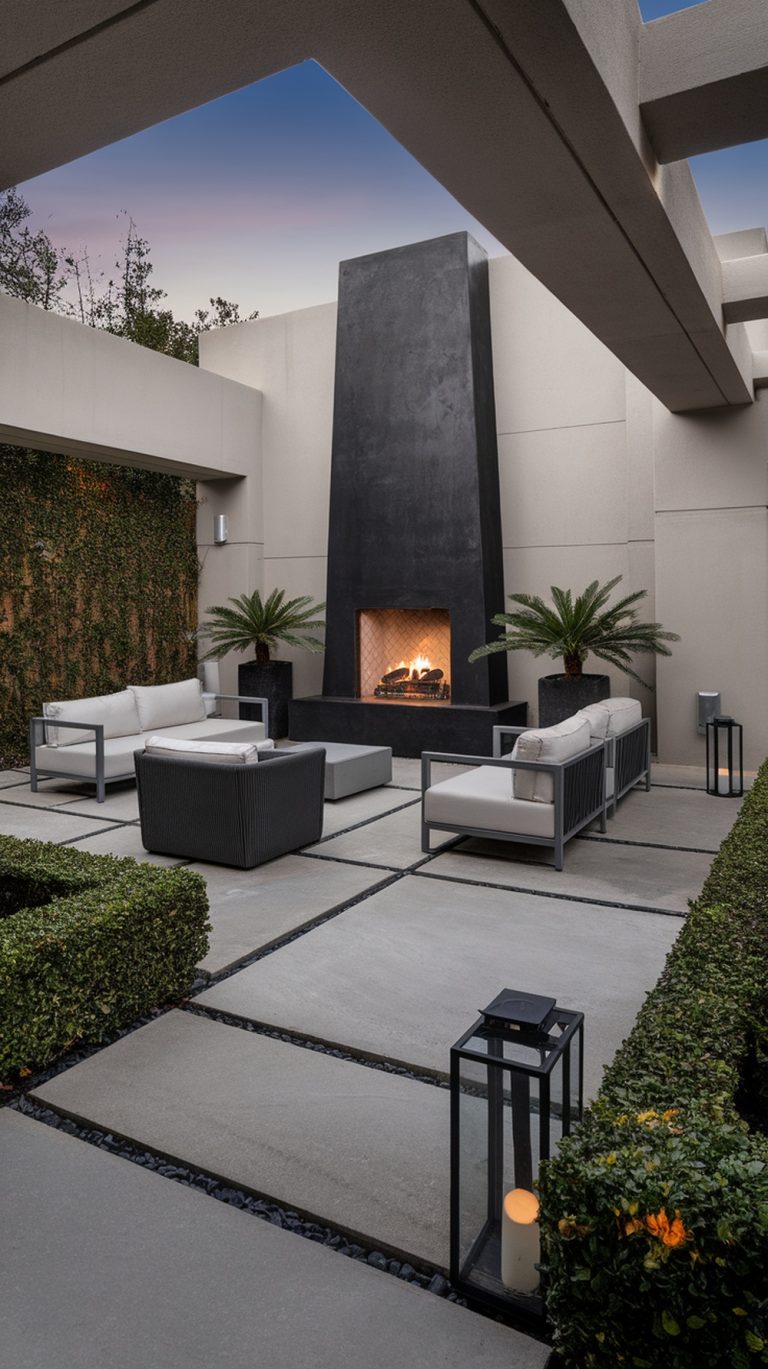 43+ Cozy Outdoor Fireplace Ideas For Your Yard! - Grow Your Yard