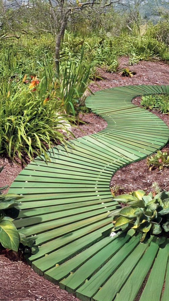 45+ Stunning Garden Walkway Ideas You Can Easily Copy! - Grow Your Yard