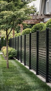 31+ Stylish Modern Fence Designs You Can Copy! - Grow Your Yard