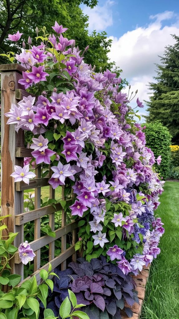 These 22+ Clematis Trellis Ideas Will Inspire You - Grow Your Yard
