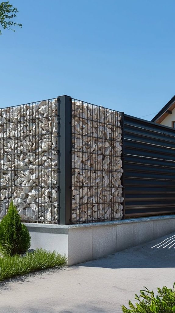 31+ Stylish Modern Fence Designs You Can Copy! - Grow Your Yard