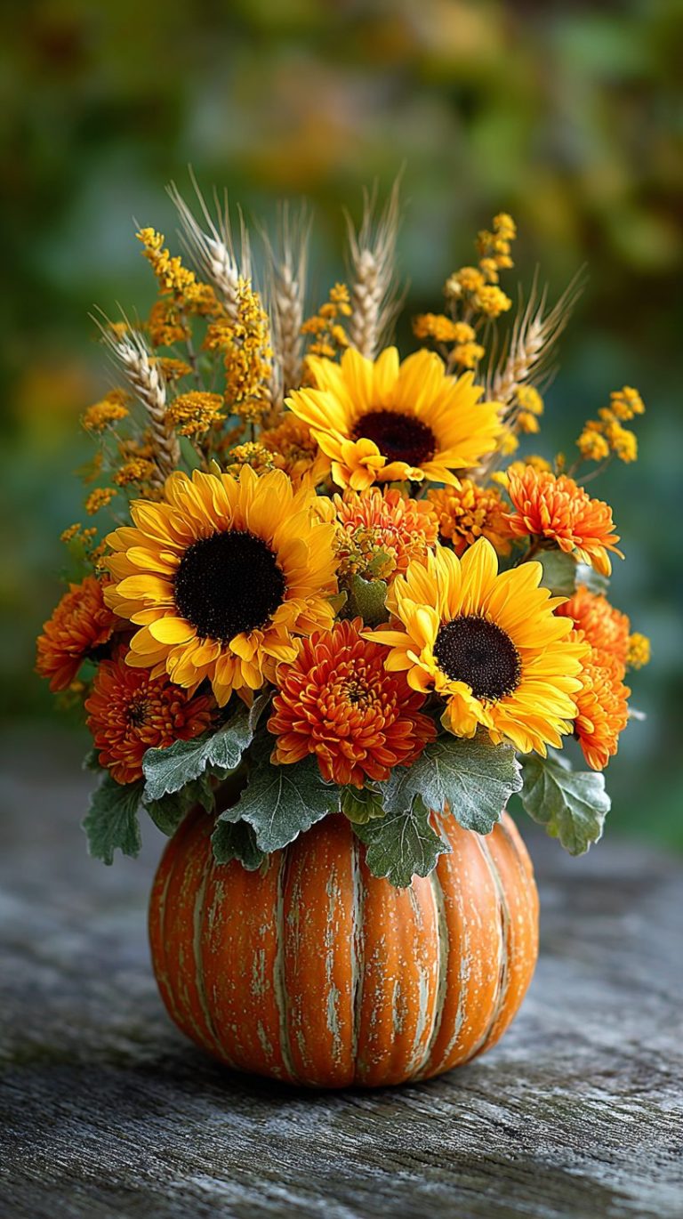 63+ Fabulous Fall Centerpiece Ideas You Can Copy! - Grow Your Yard