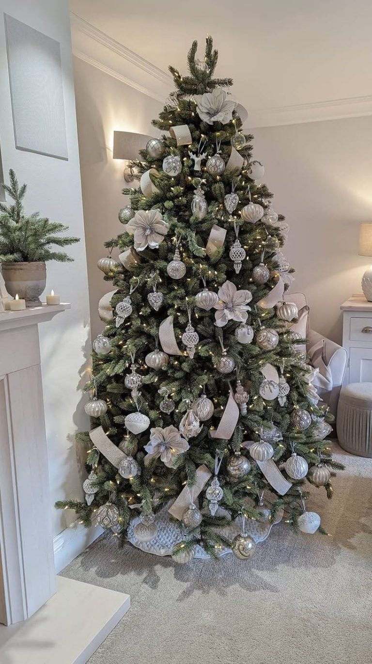 25+ Champagne Christmas Tree Ideas - Grow Your Yard