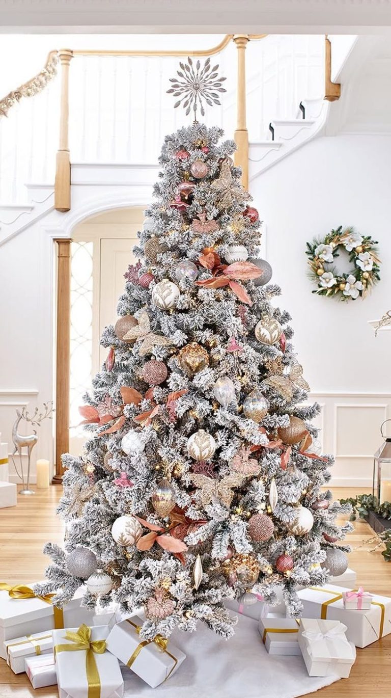 25+ Champagne Christmas Tree Ideas - Grow Your Yard