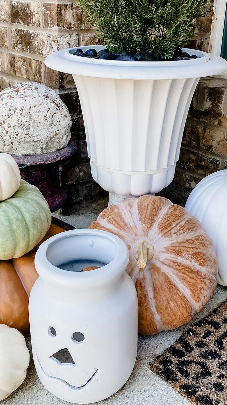30+ Cute Fall Plant Pot Ideas You Can't Miss! - Grow Your Yard