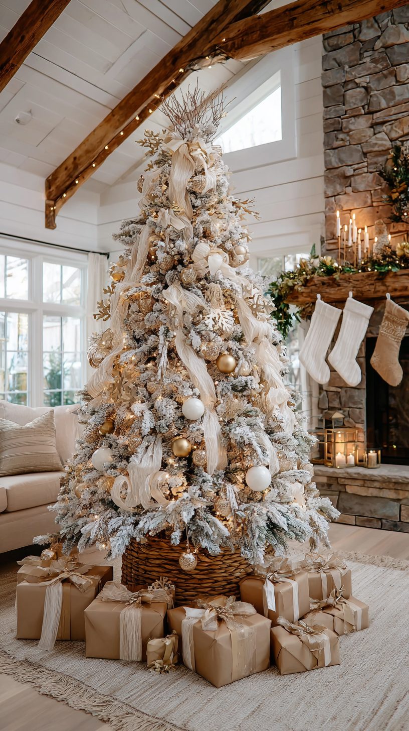 25+ Champagne Christmas Tree Ideas - Grow Your Yard