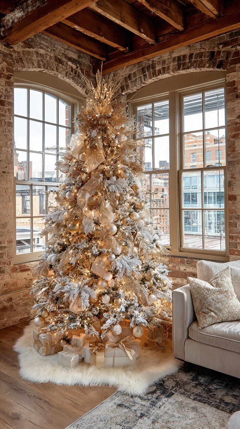 25+ Champagne Christmas Tree Ideas - Grow Your Yard