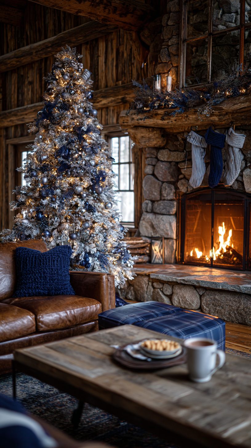 25 Blue And Silver Christmas Tree Ideas To Spark Holiday Magic - Grow ...