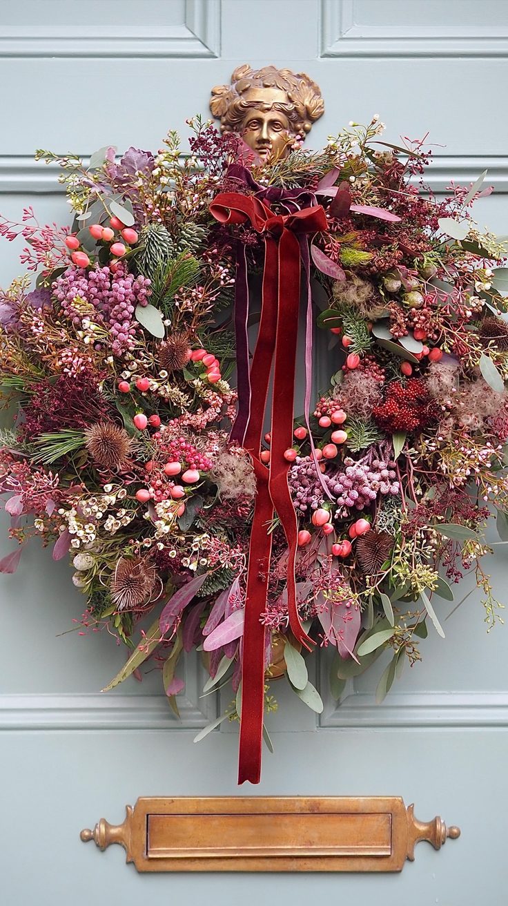 33+ Eye Catching Christmas Wreath Ideas to Impress Your Neighbors ...