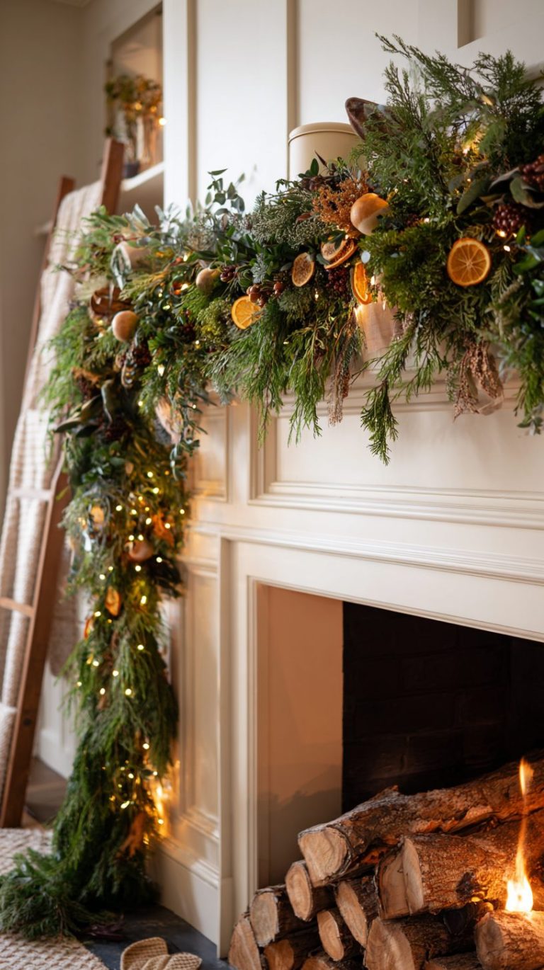 40+ Luxurious Christmas Garland Ideas You Can Copy - Grow Your Yard