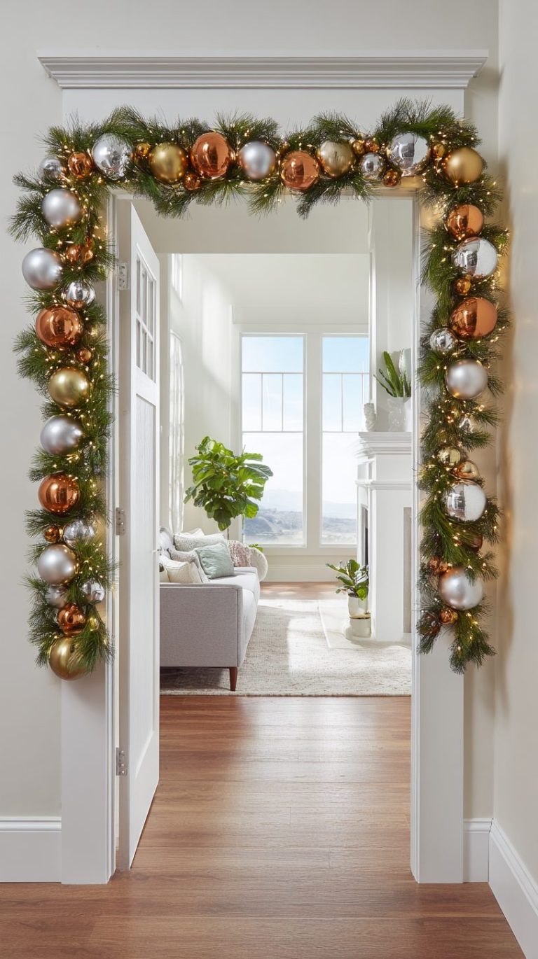 40+ Luxurious Christmas Garland Ideas You Can Copy - Grow Your Yard