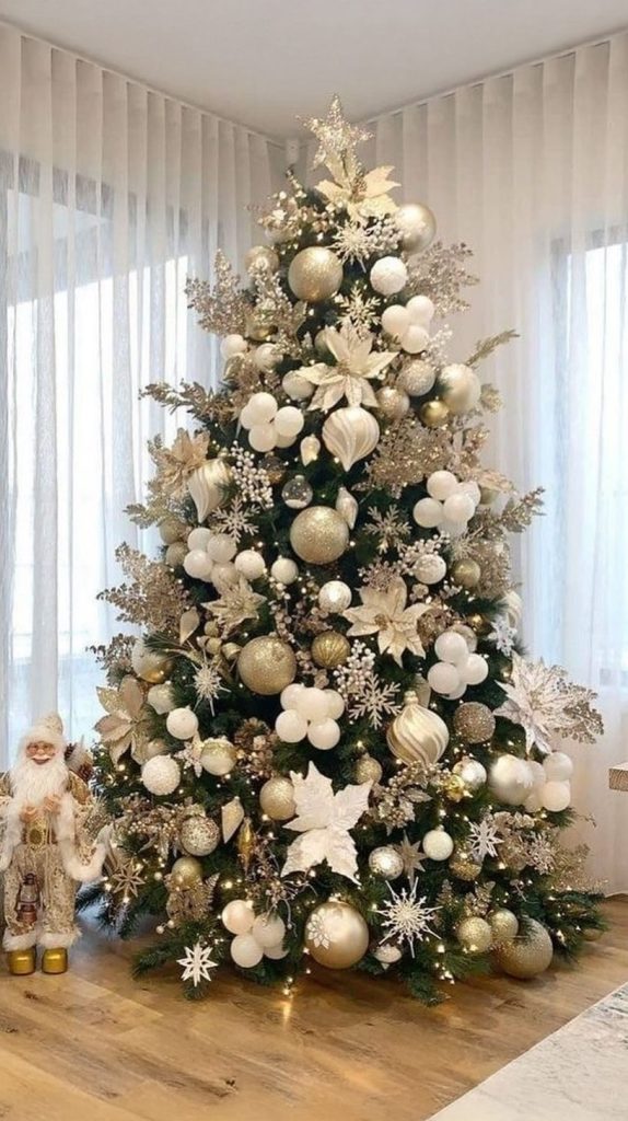 35+ Stunning White Christmas Tree Ideas You've Got To See! - Grow Your Yard