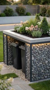 15+ Outdoor Garbage Storage Ideas That Are Simple & Easy! - Grow Your Yard