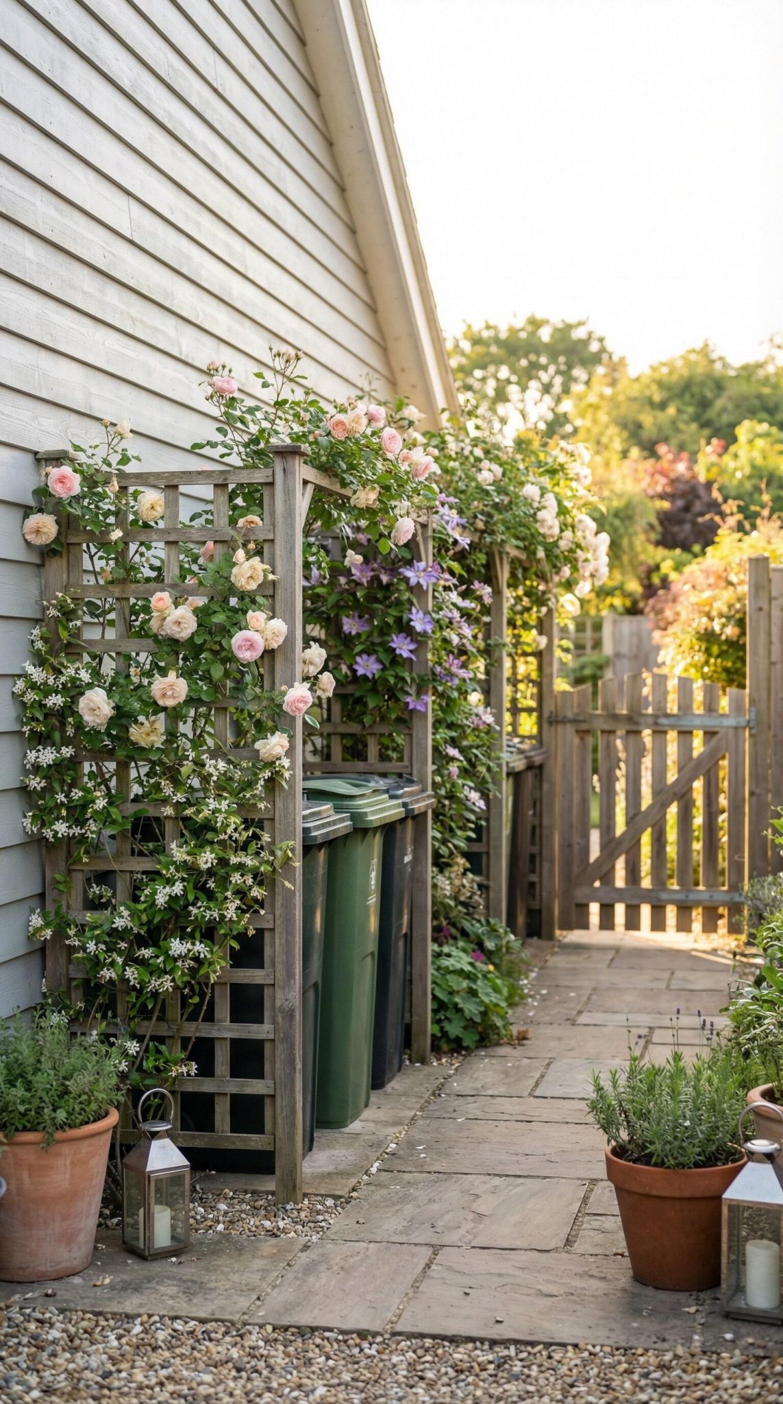 15+ Outdoor Garbage Storage Ideas That Are Simple & Easy! - Grow Your Yard