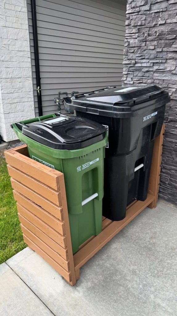 15+ Outdoor Garbage Storage Ideas That Are Simple & Easy! - Grow Your Yard