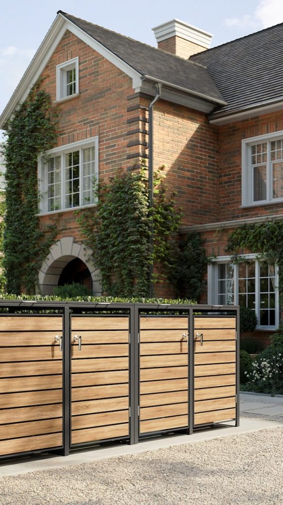 15+ Outdoor Garbage Storage Ideas That Are Simple & Easy! - Grow Your Yard