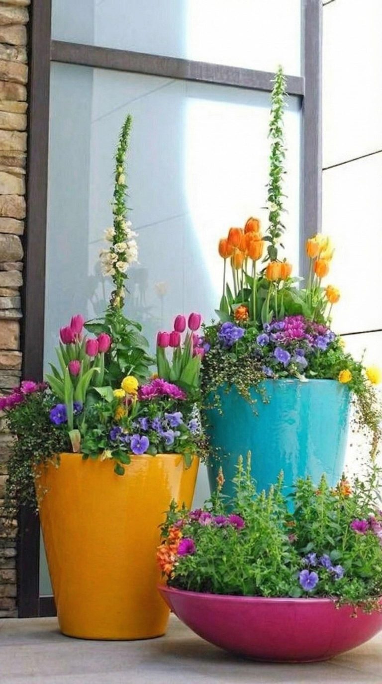 20+ Spring Planter Ideas for Every Budget and Space - Grow Your Yard