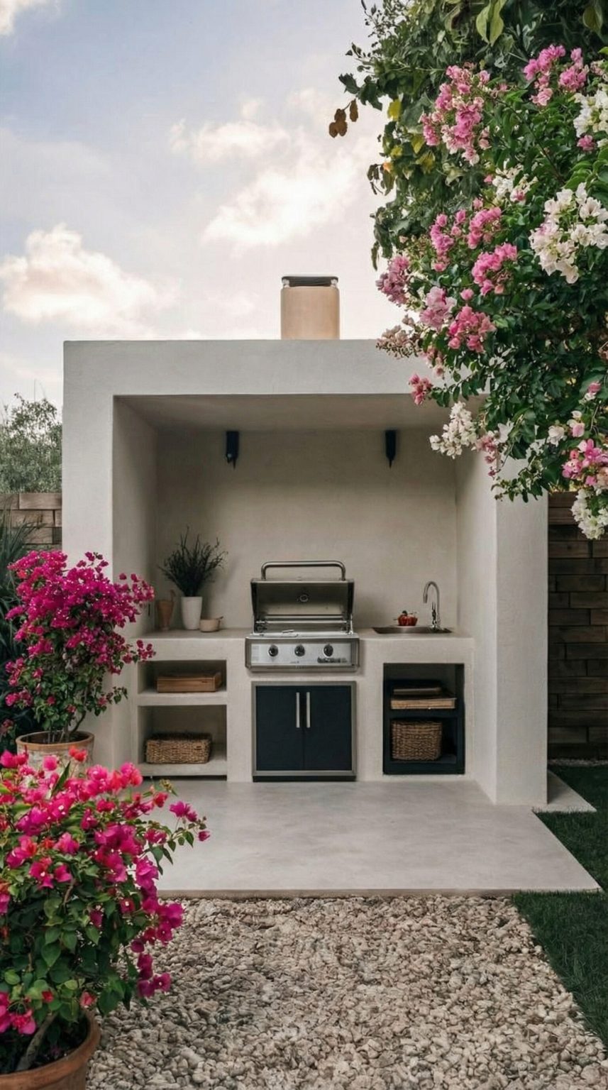 31+ Sleek & Modern BBQ Area Ideas For Your Patio - Grow Your Yard