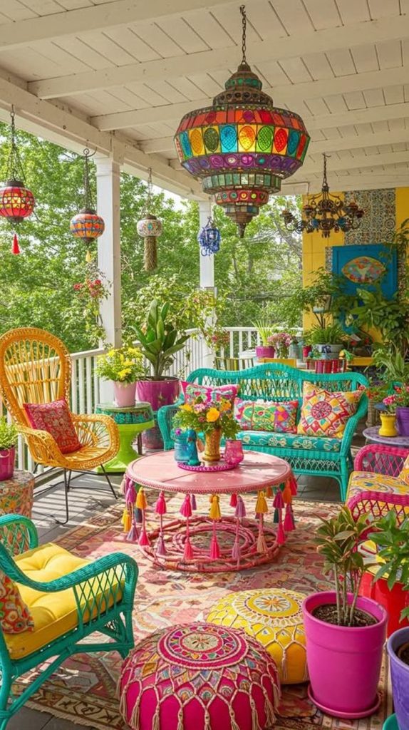 30+ Positive & Cheerful Colorful Backyard Ideas You'll Want to Copy ...