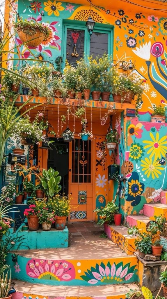 30+ Positive & Cheerful Colorful Backyard Ideas You'll Want to Copy ...