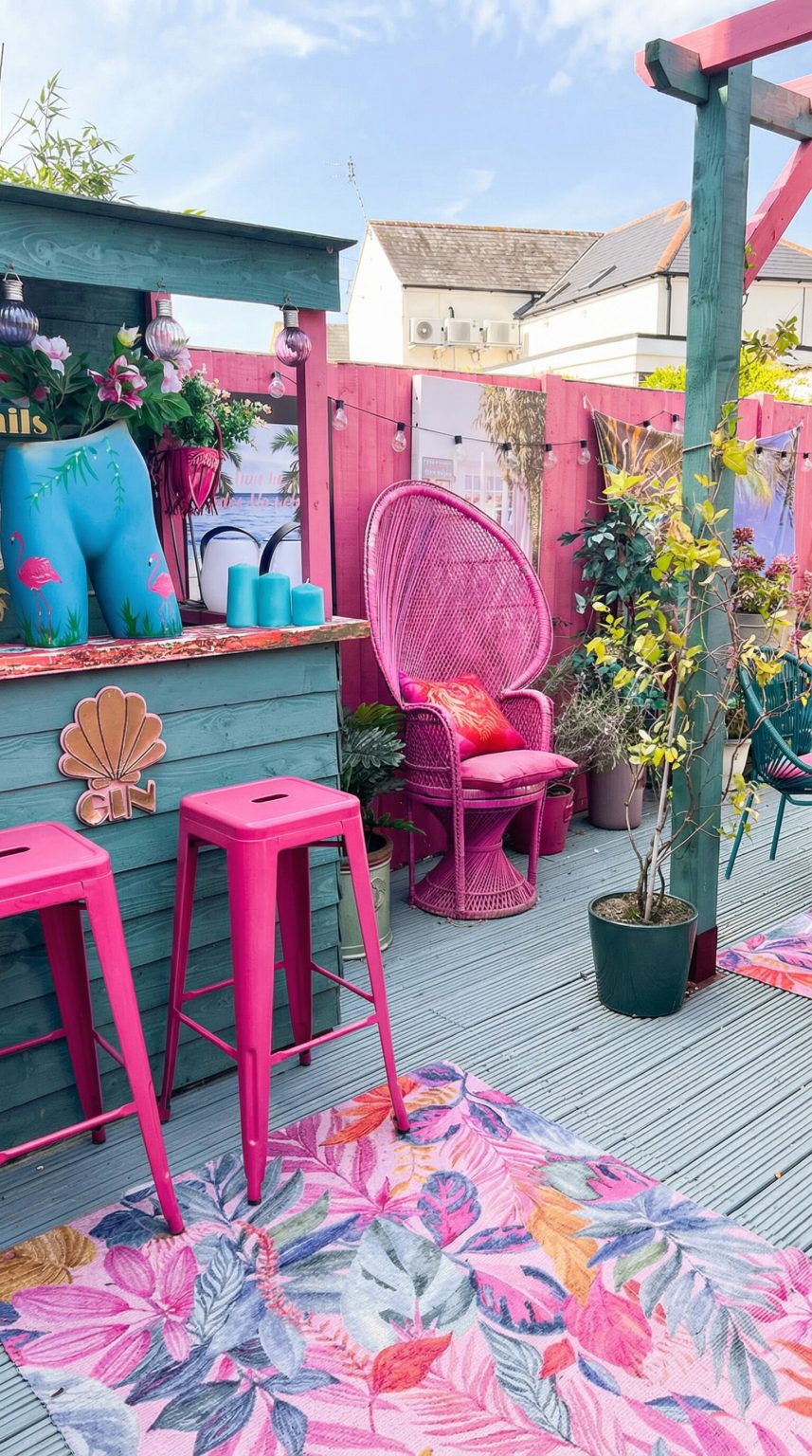 30+ Positive & Cheerful Colorful Backyard Ideas You'll Want to Copy ...