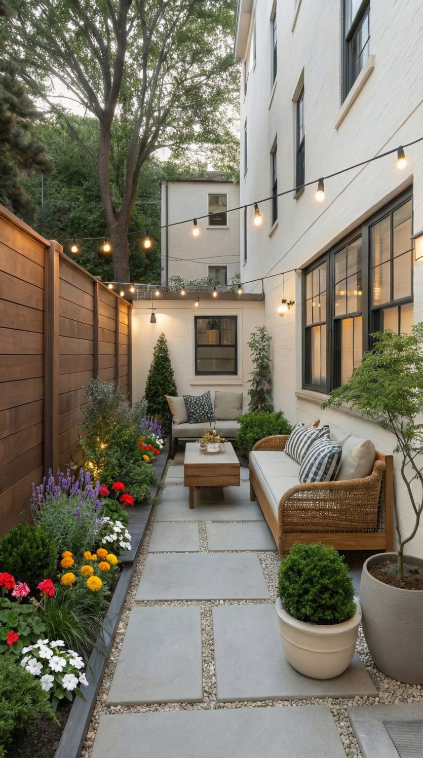 29+ Simple & Refreshing Courtyard Garden Design Ideas - Grow Your Yard