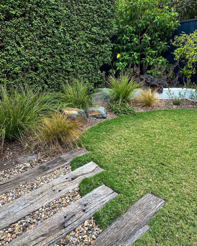 24+ Genius Railroad Tie Landscaping Ideas (Upgrade Your Yard!) - Grow ...
